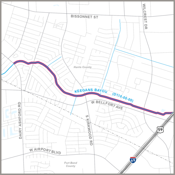 Development by Harris County Flood Control District – West Keegans ...